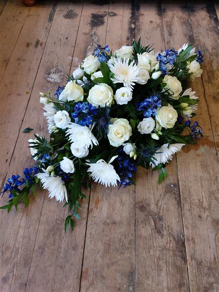 Scotland the Brave- A Scottish Tribute Casket Spray