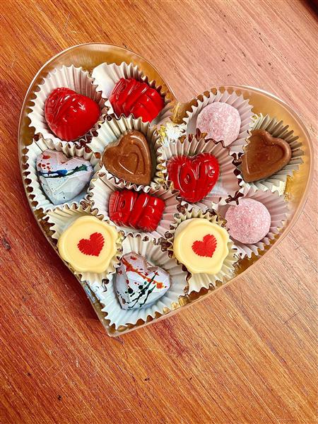 Hand made Bon Bons by The Chocolate & Pastry Bar