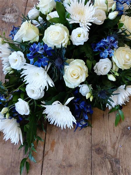 Scotland the Brave- A Scottish Tribute Casket Spray